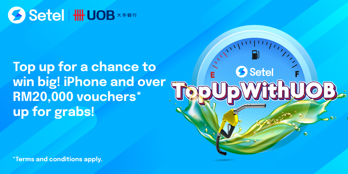 Top up with UOB | Setel