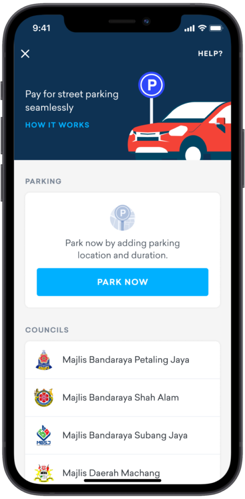Street parking | Setel