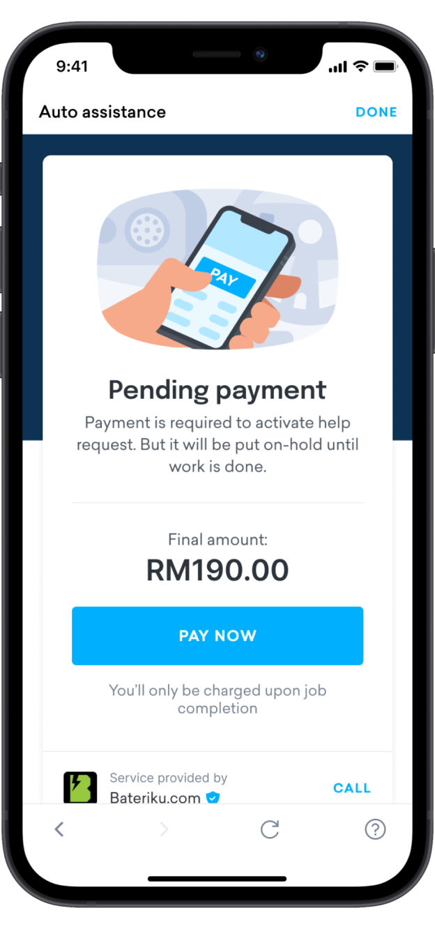 Auto assistance | Setel