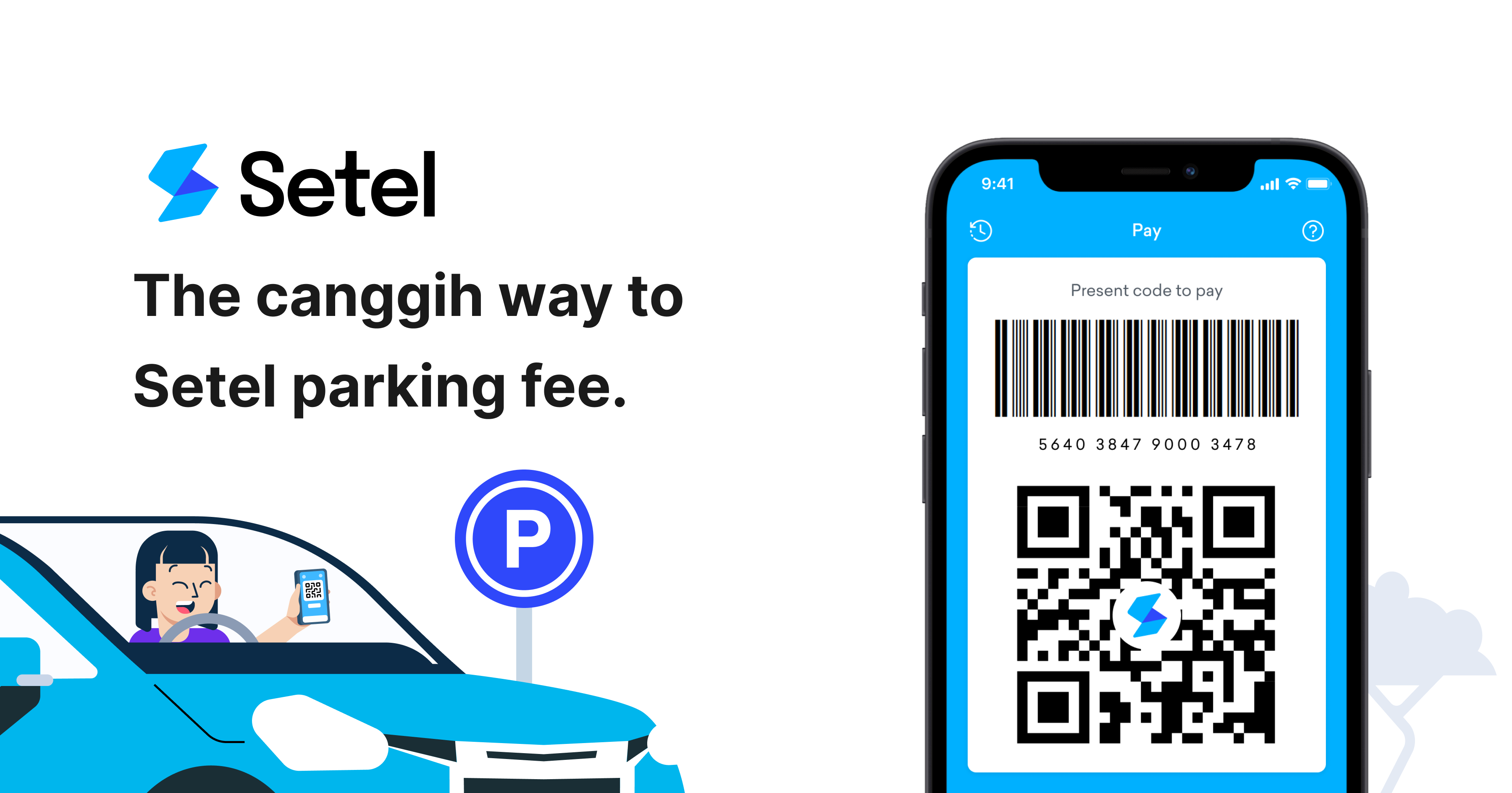 QR parking | Setel