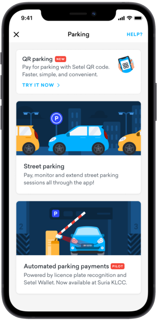 Automated parking | Setel