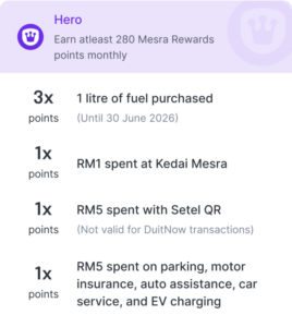 Mesra points | Setel