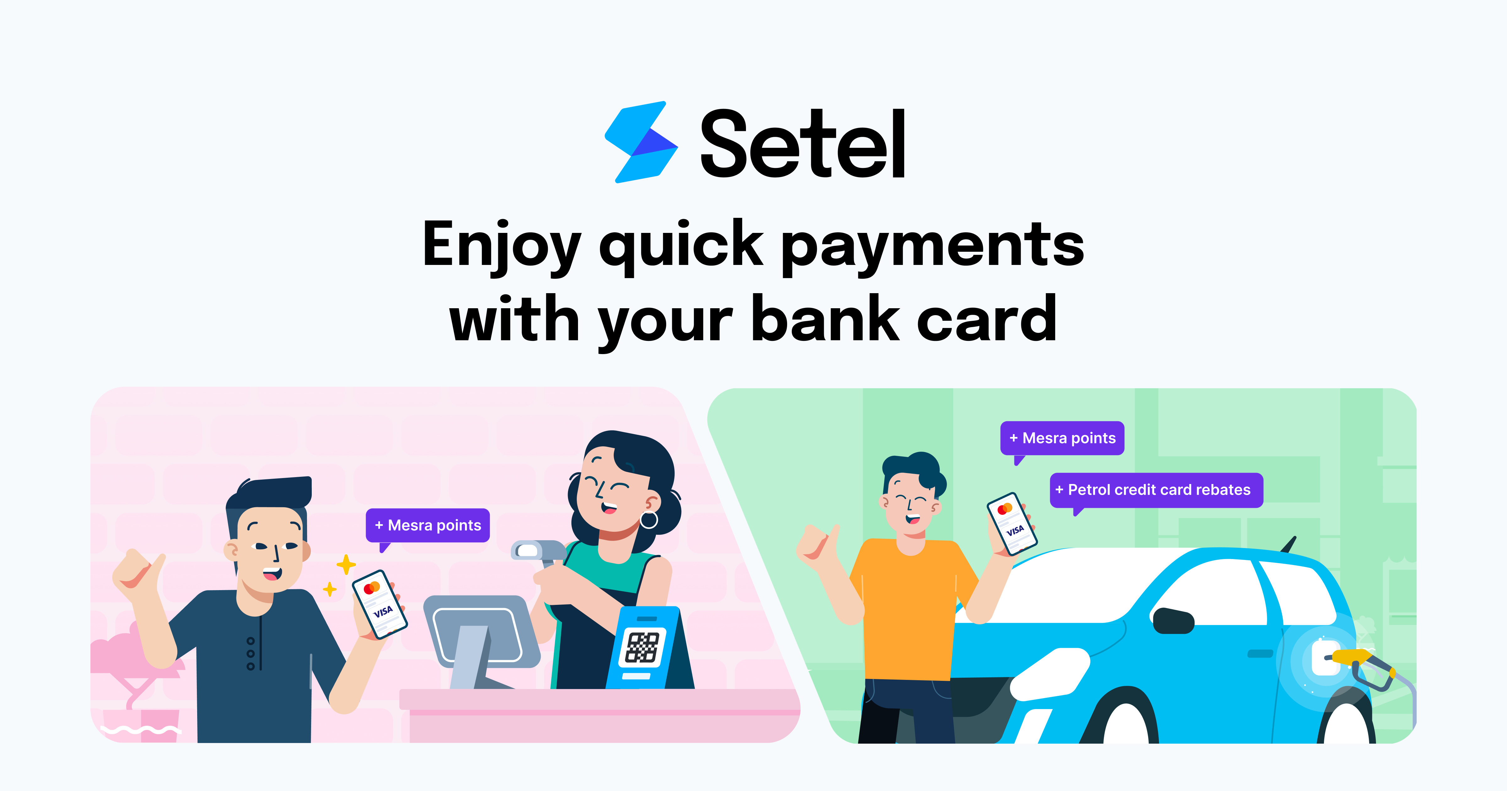 Add bank card | Setel