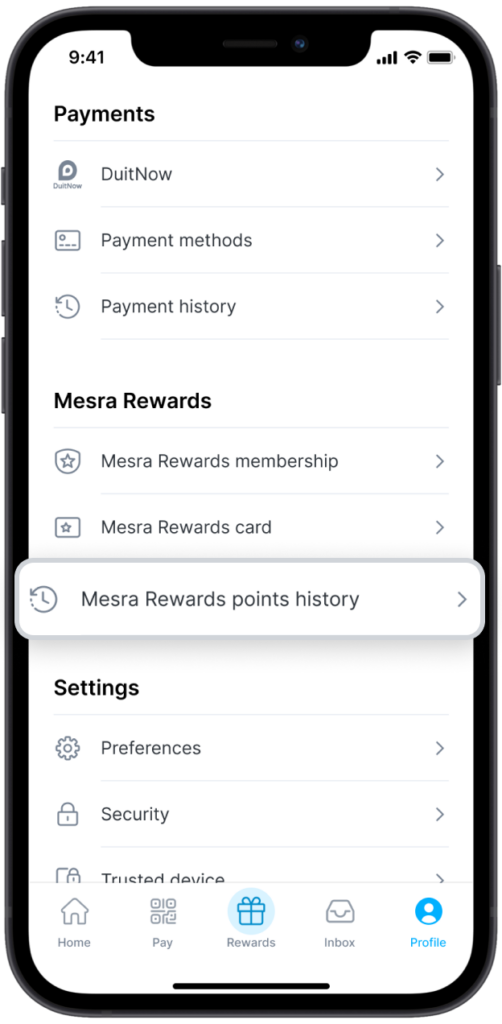 Mesra points | Setel