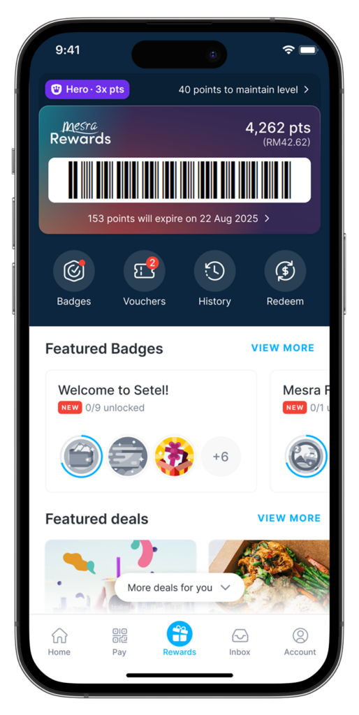 Mesra points | Setel