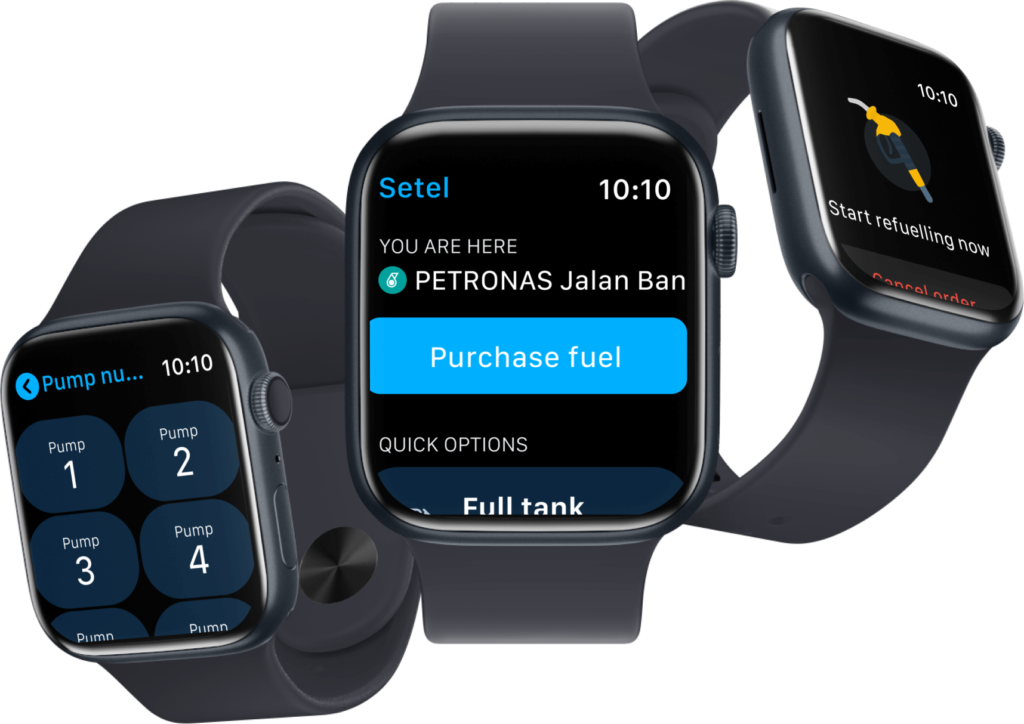 One-tap fuelling | Setel