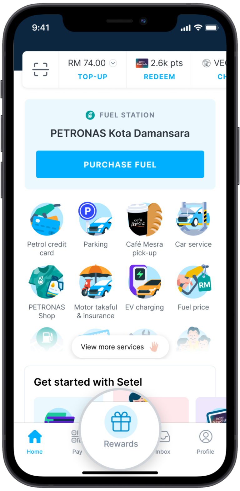 Mesra membership tiers | Setel