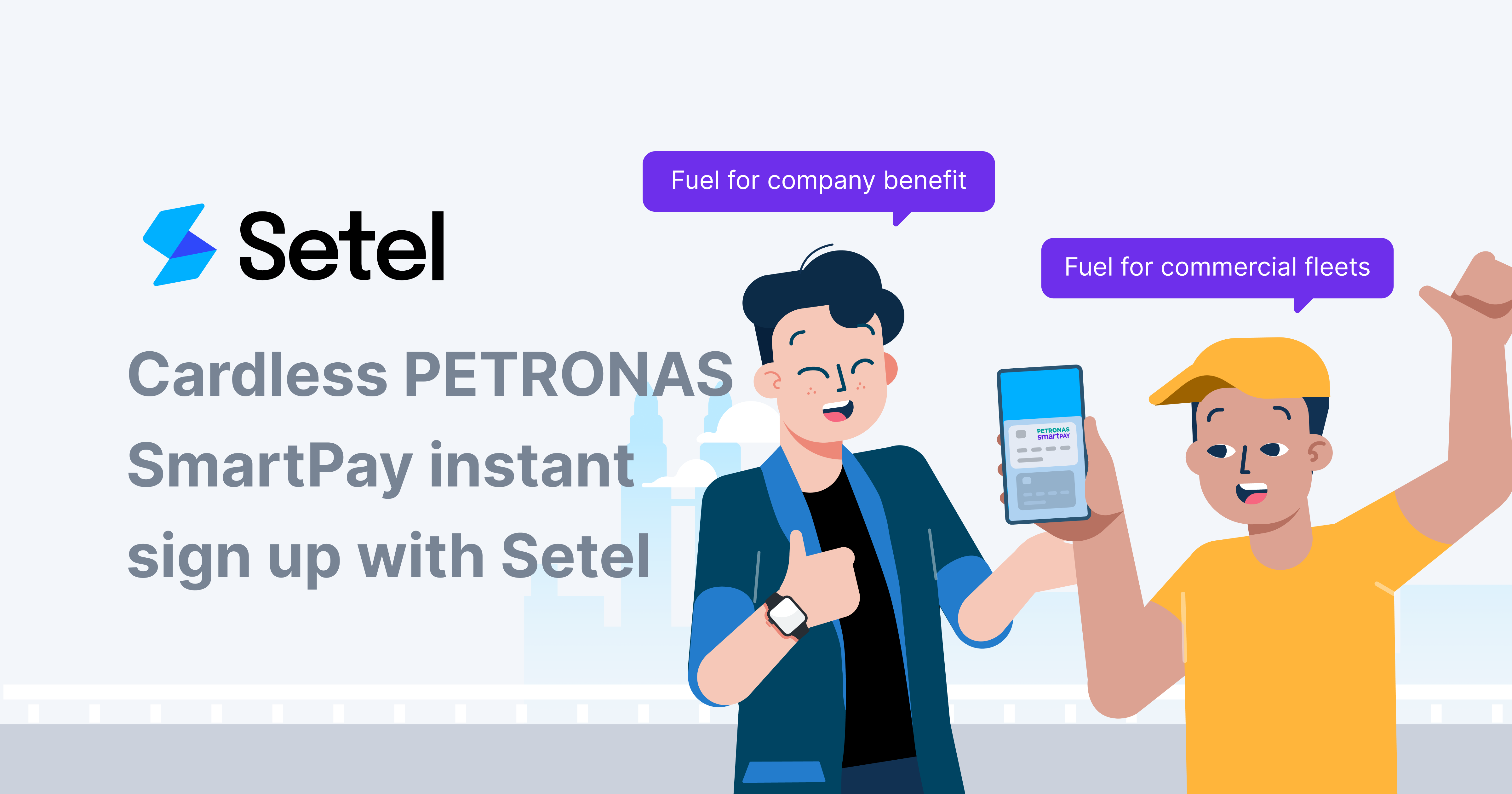 Fuel with digital fleet cards | Setel for Business