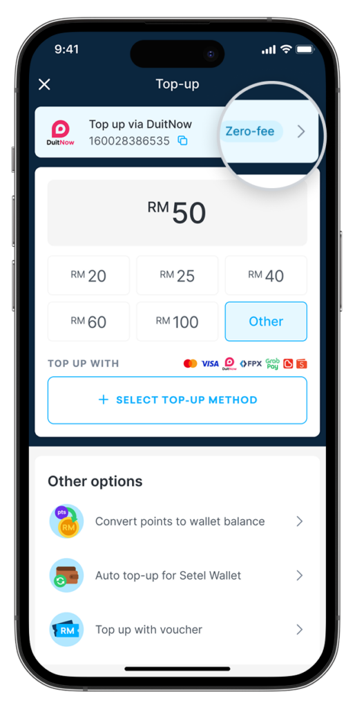 Setel Wallet | Setel