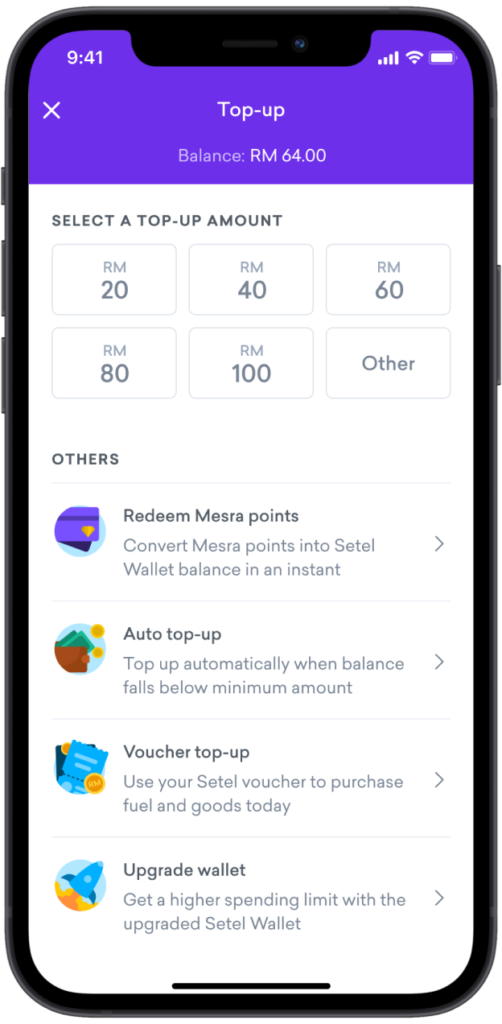 Setel Wallet | Setel