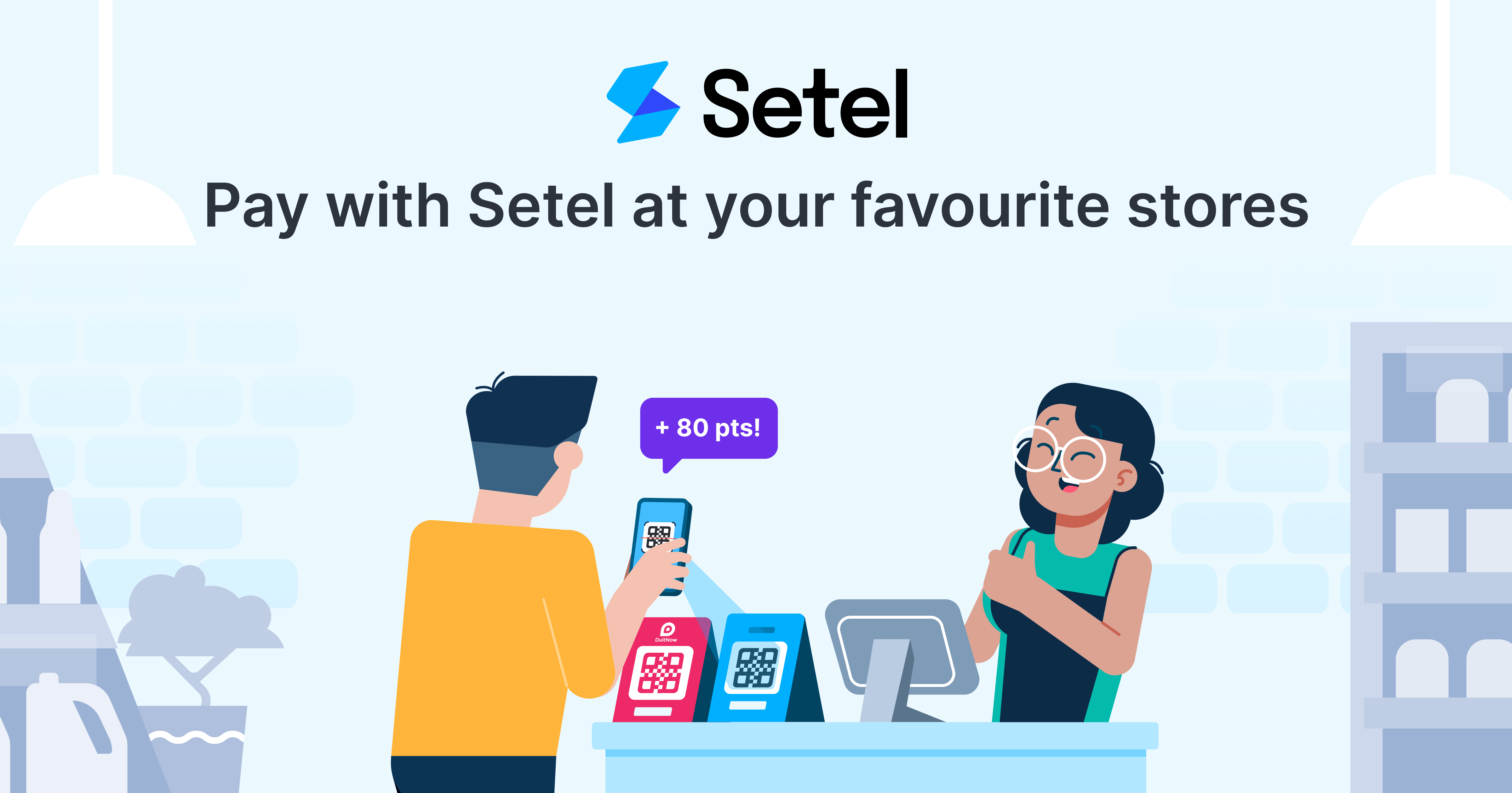 Scan & pay | Setel