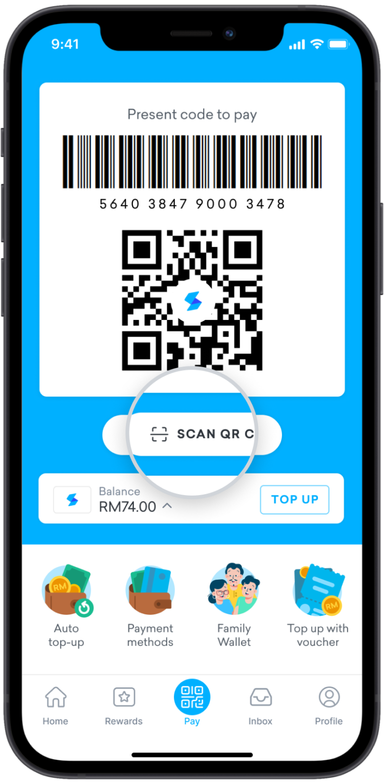 Scan & pay | Setel