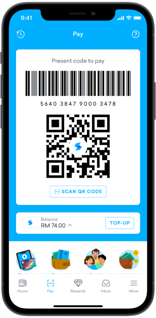Scan & pay | Setel