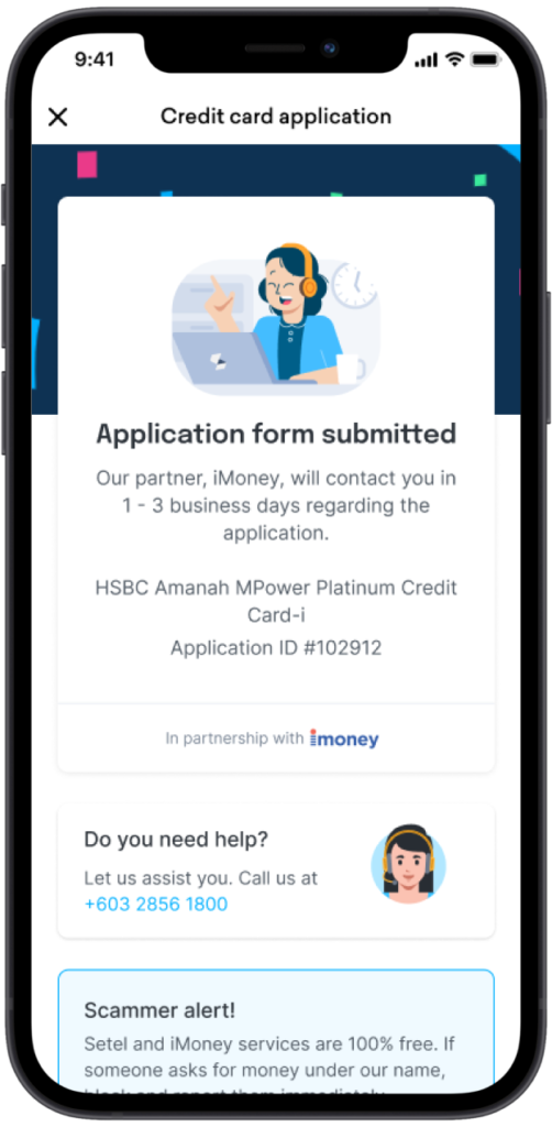 Get up to RM390* Setel Credit