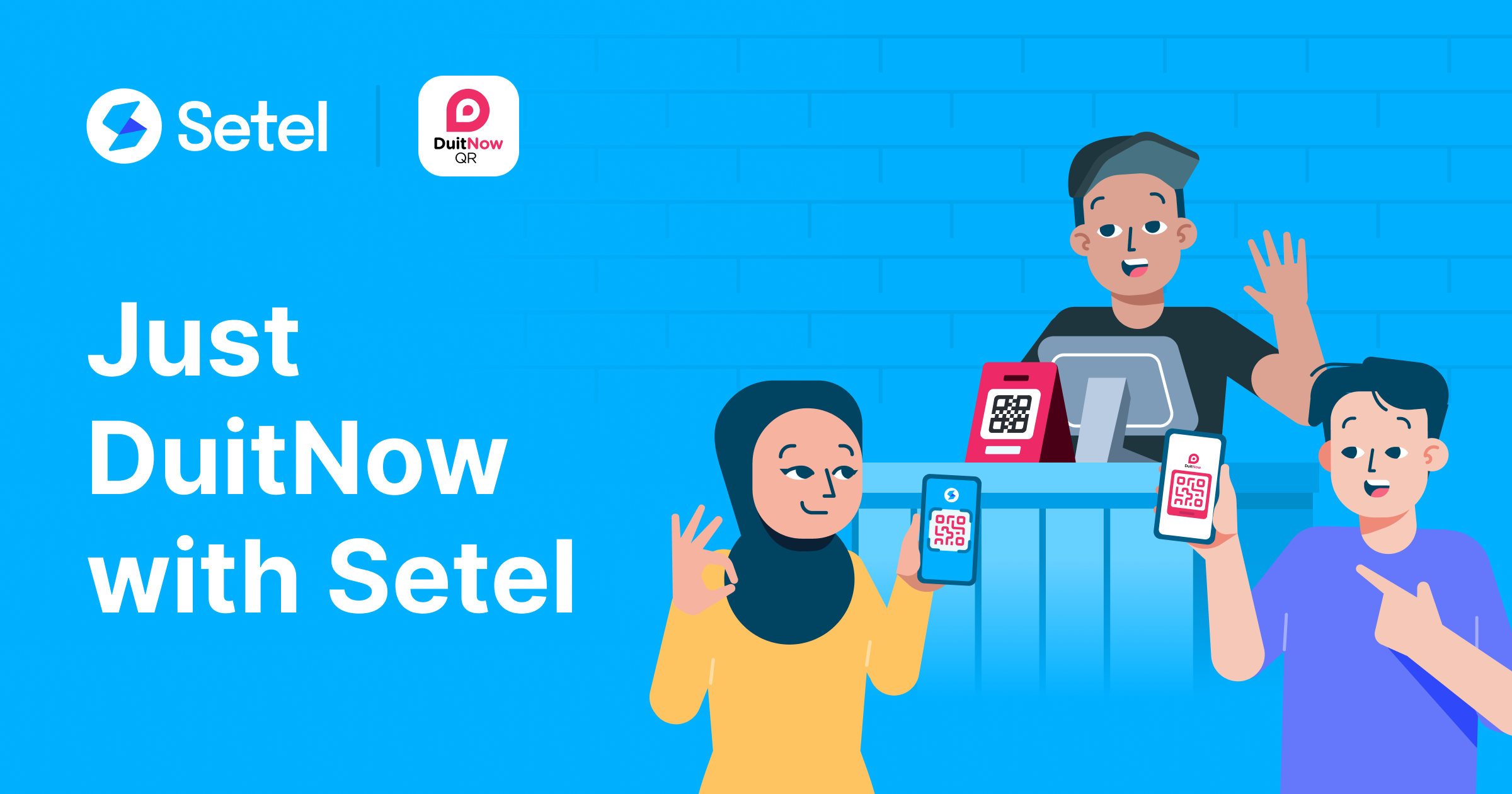 Scan & pay with DuitNow QR | Setel