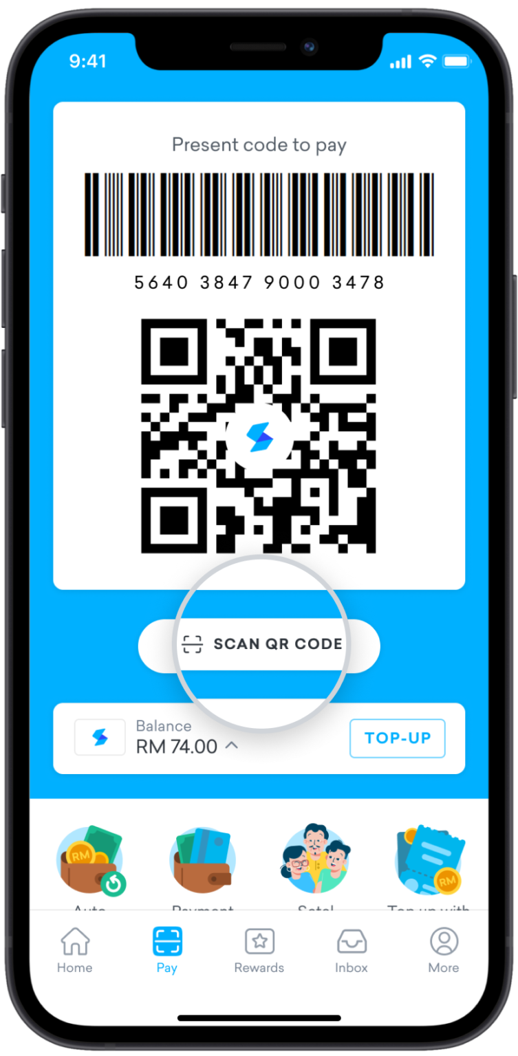 Scan & pay with DuitNow QR | Setel