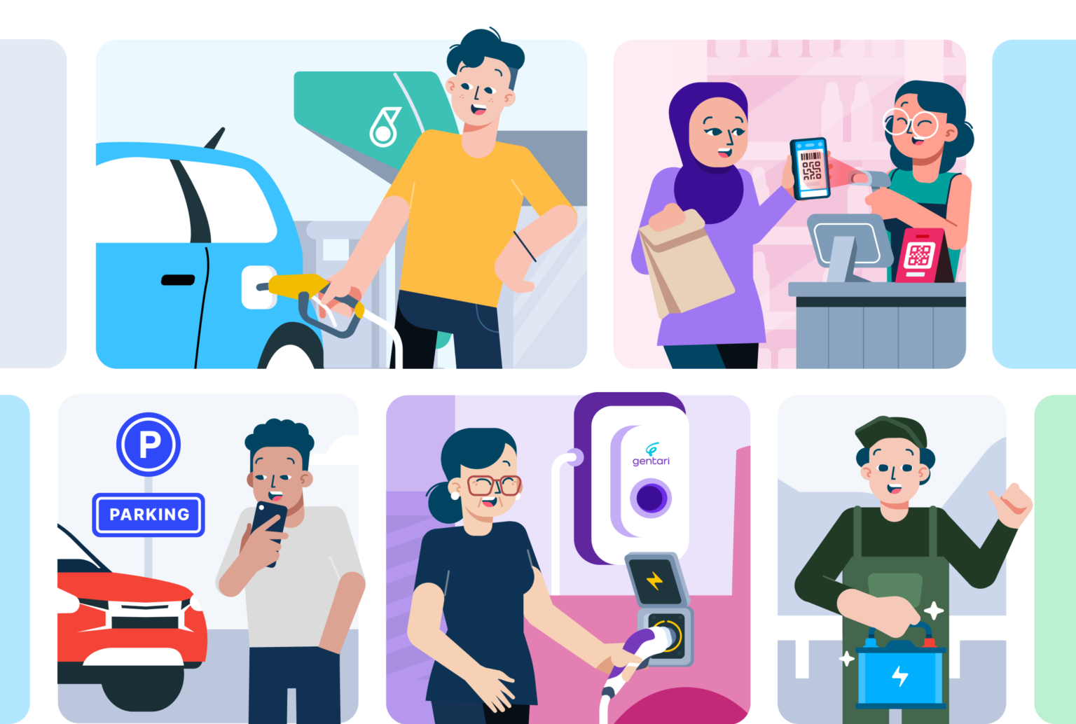 One app, all vehicle needs | Setel