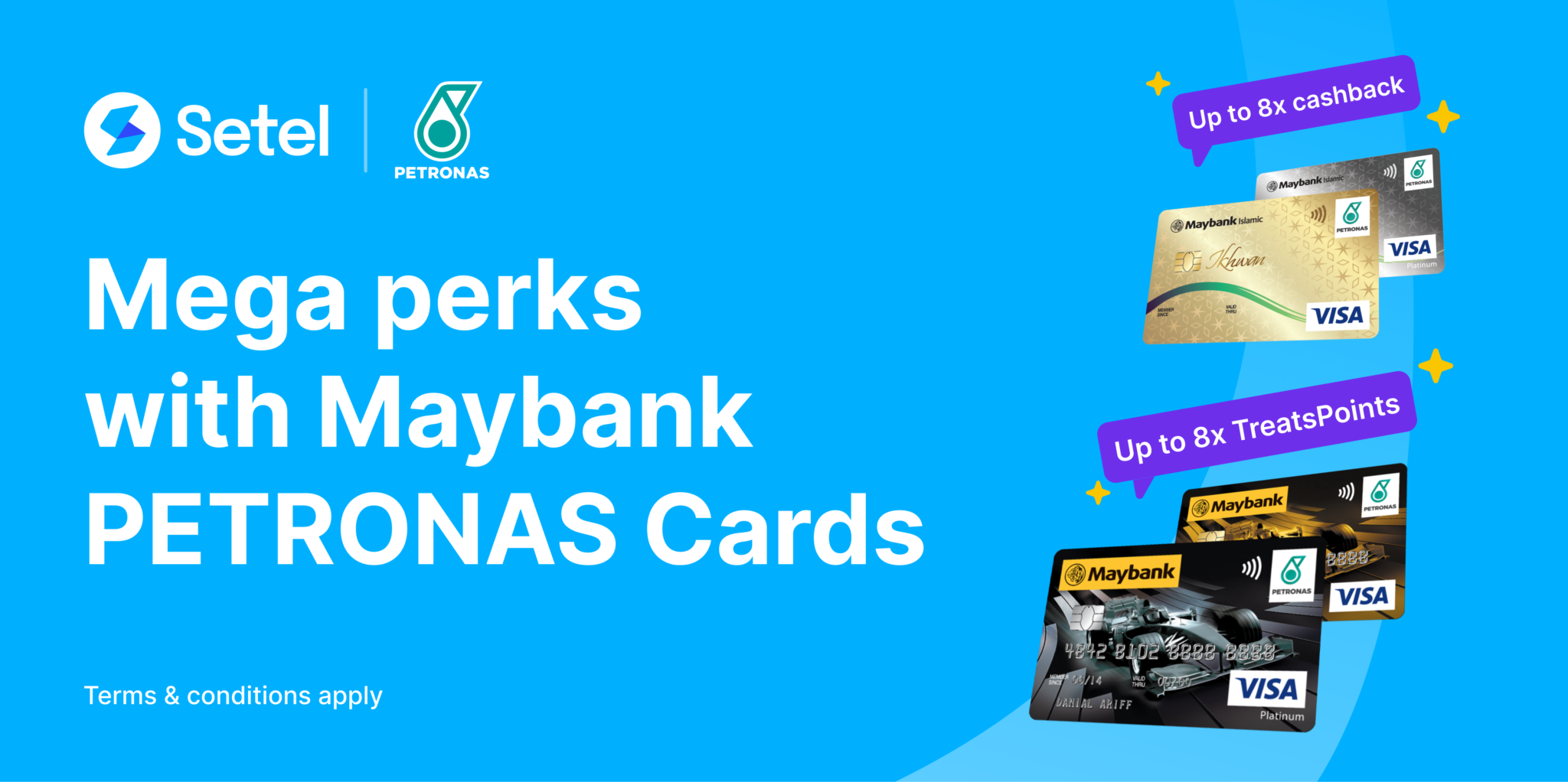 Maybank PETRONAS Visa customers can now enjoy TreatsPoints perks and ... Maybank PETRONAS Visa customers can now enjoy TreatsPoints perks and ...