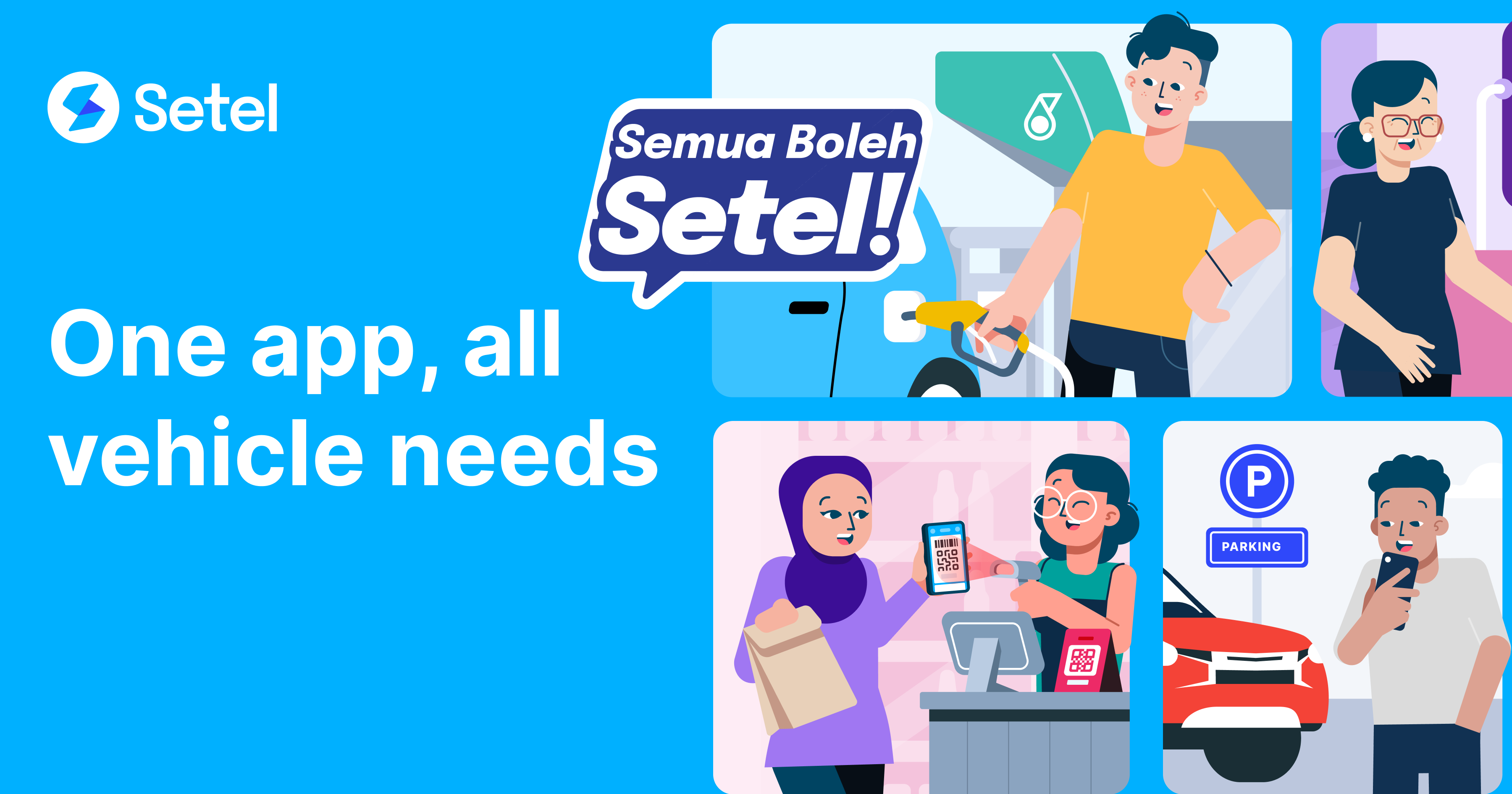 Setel - Satu aplikasi, semua keperluan pemandu