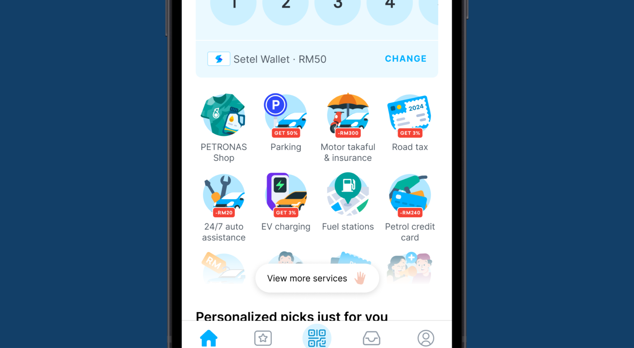 Introducing the upgraded Setel app homepage | Setel