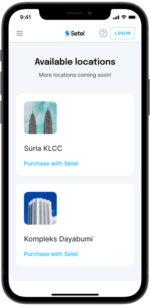 Season Parking | Setel