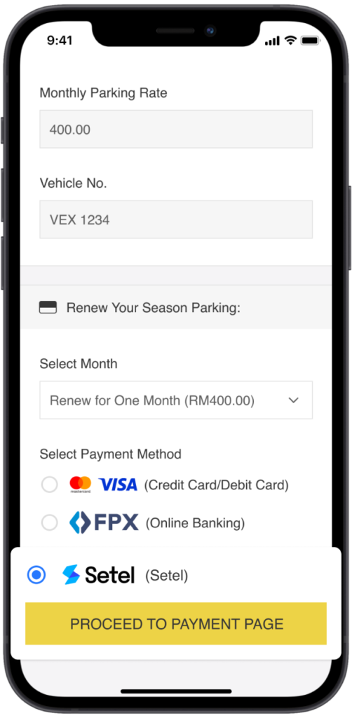 Season Parking | Setel