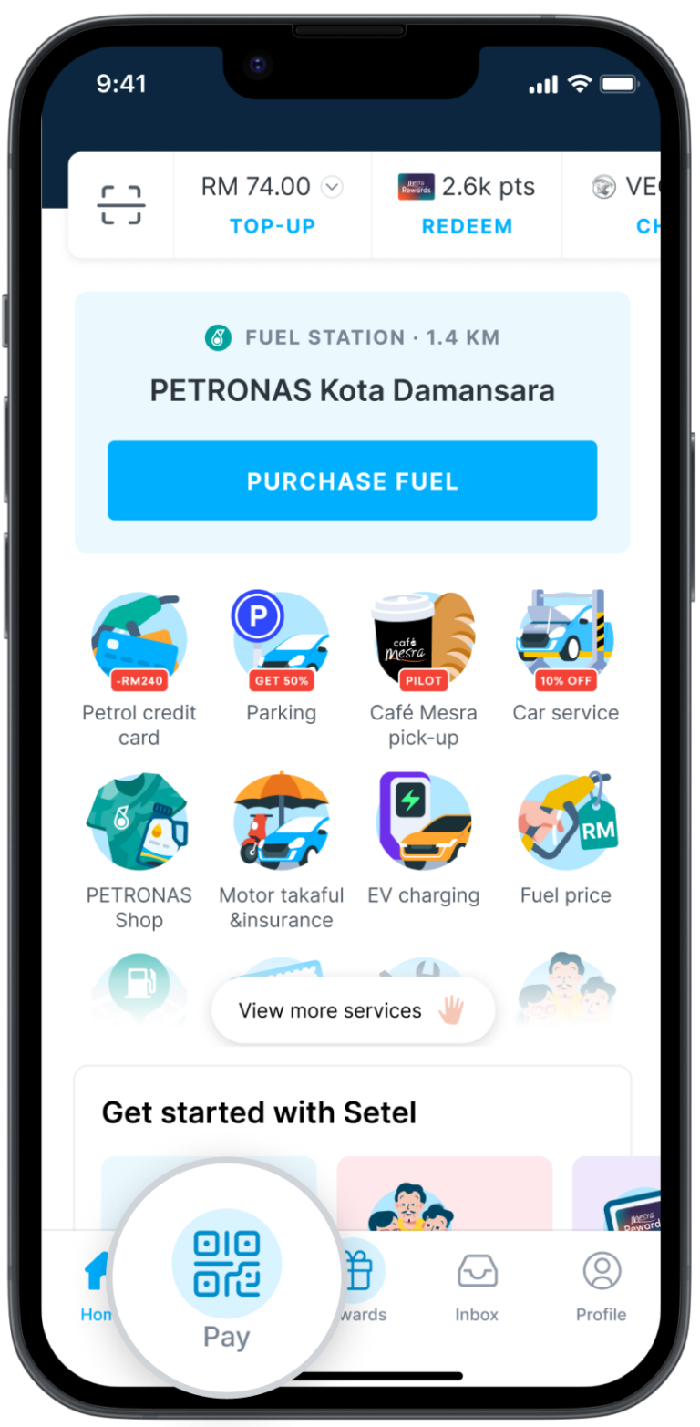 Every RM5 = 1x Point