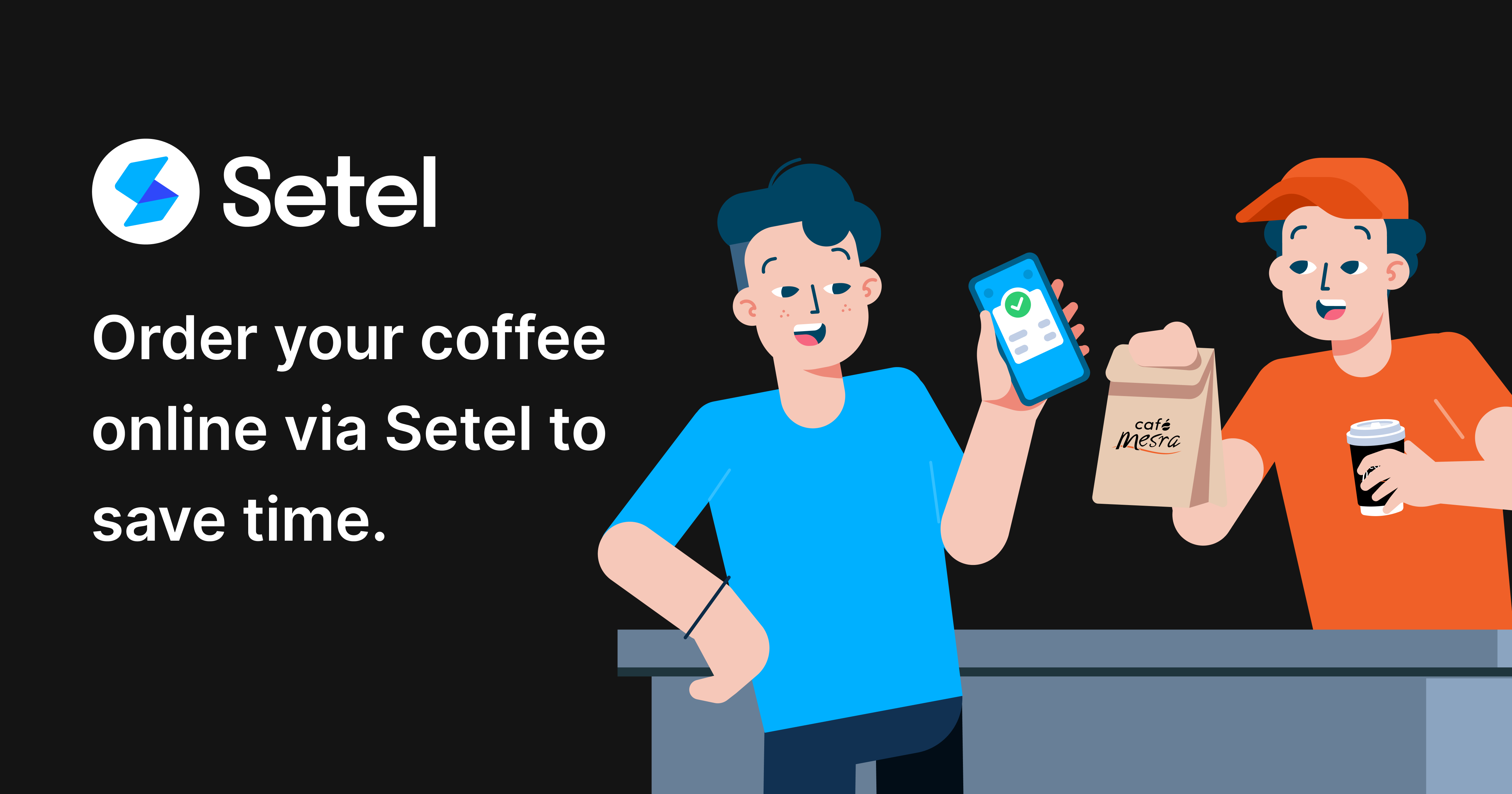 Café Mesra pick-up | Setel