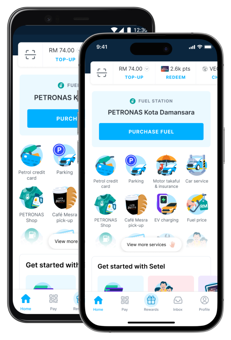 One app, all vehicle needs | Setel