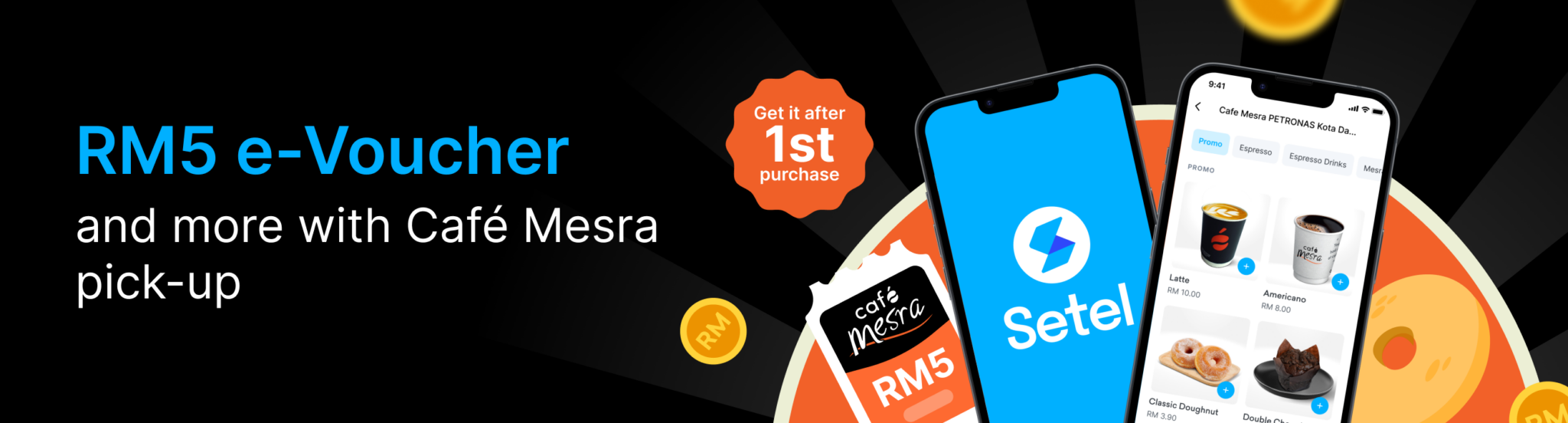 Café Mesra pick-up | Setel