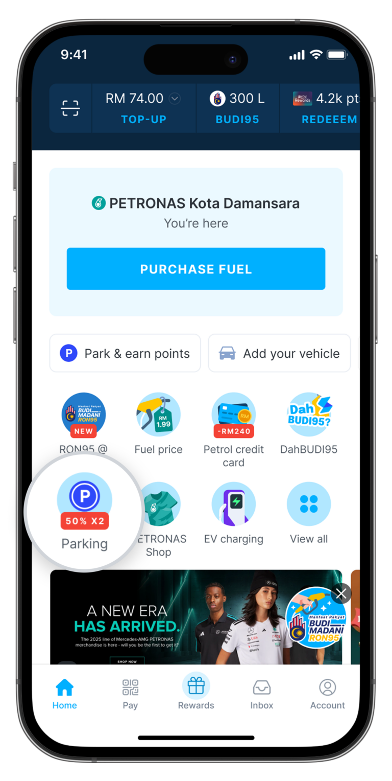 Automated parking | Setel